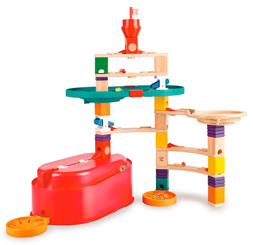 Quadrilla Hape stack track bucket | Algateckids.com