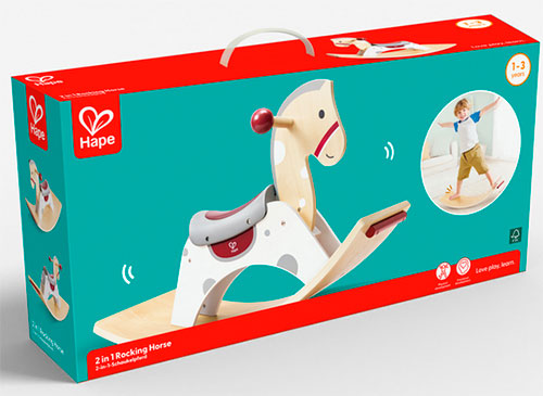 Hape wooden rocking Horse | Algateckids.com